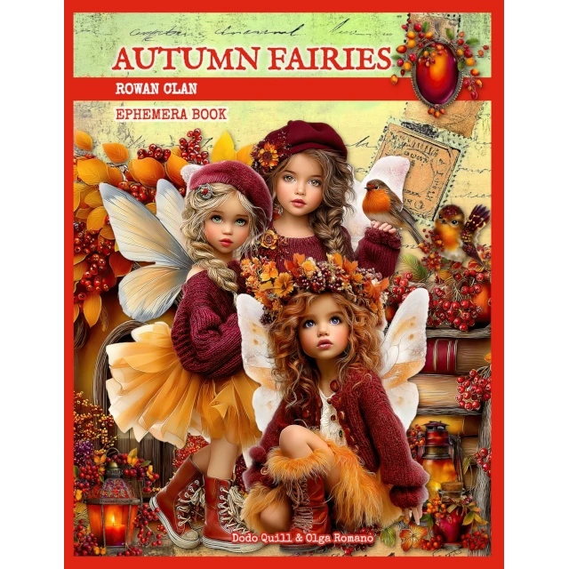Autumn Fairies Rowan Clan 360+ Fall Fairy Ephemera